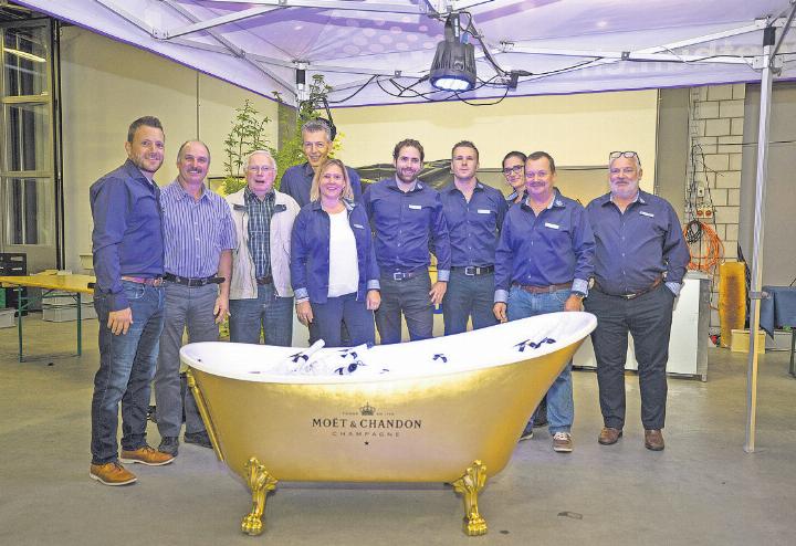 Firmenjubiläum 10 Jahre MAGA BÄDER AG Steffisburg